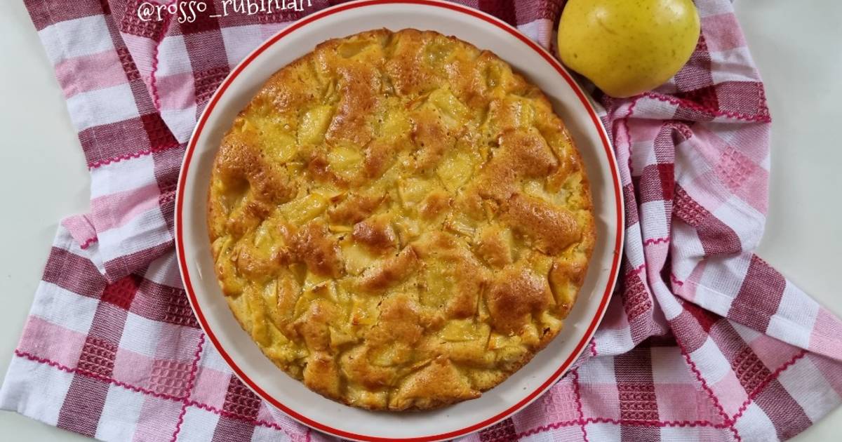 Ricetta Torta di mele soffice di rosso rubinian - Cookpad