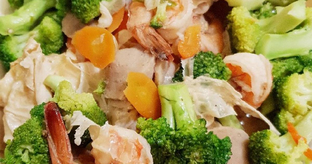 2.498 resep capcay brokoli saos tiram enak dan mudah - Cookpad