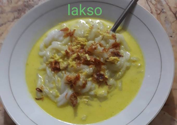 Resep Lakso Lakso belitung bangka kuah santan pilih resep makanan ...