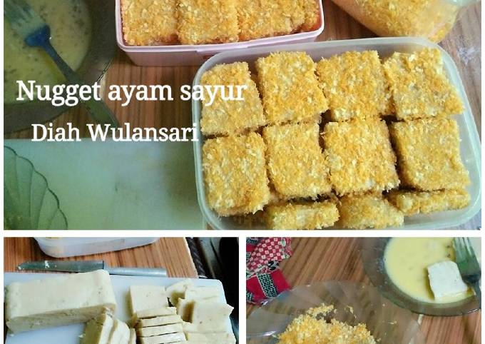 Resep Nugget ayam homemade oleh Diah Wulansari - Cookpad