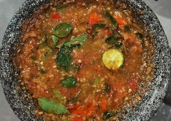 Resep Sambal Sari Laut Sambal Kemangi Oleh Meydamiiyda Saiioshie