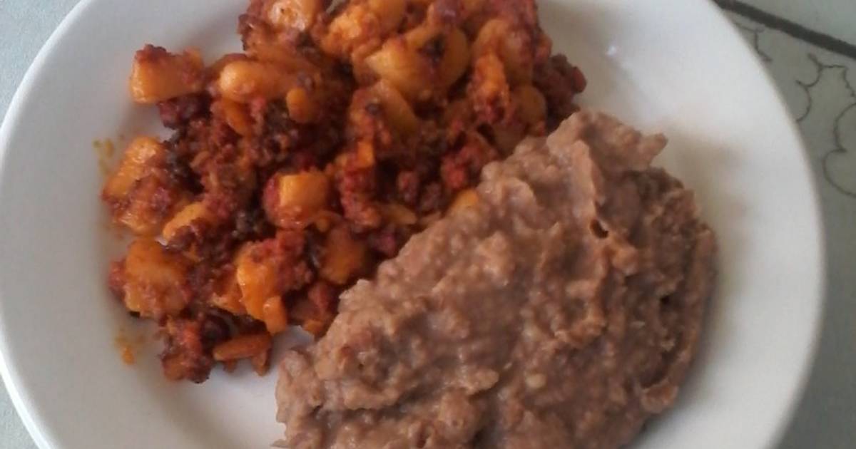 Papas con chorizo - 169 recetas caseras- Cookpad