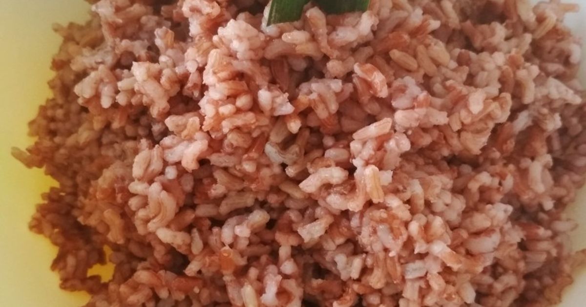 Resep nasi beras merah rumahan enak dan mudah - Cookpad