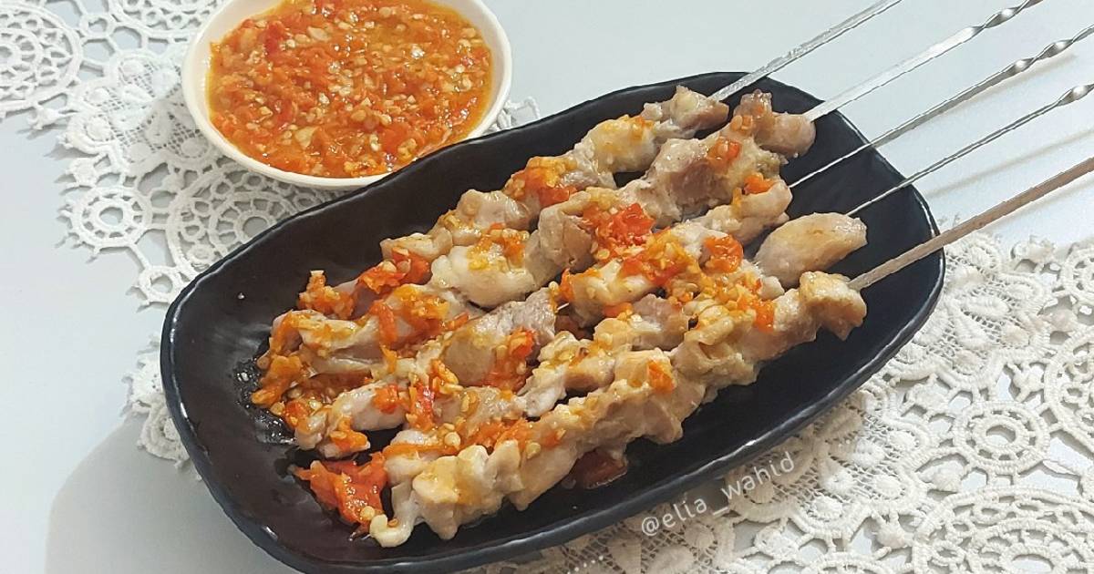 Resep Sate Taichan oleh Elia Wahid - Cookpad