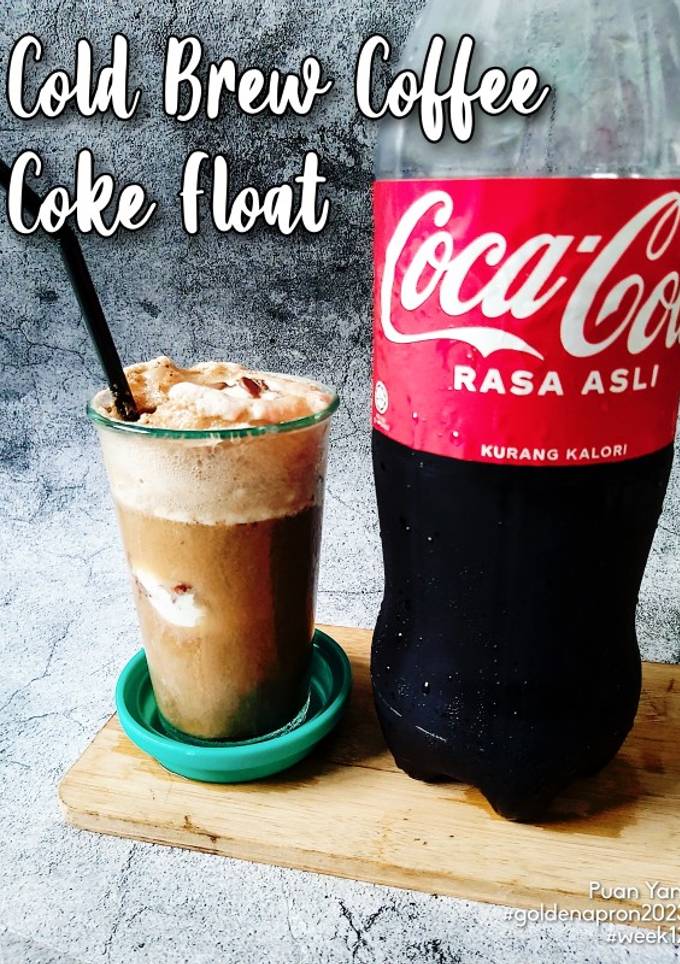 Resipi Cold Brew Coffee Coke Float oleh Nur Azliani Amer - Cookpad