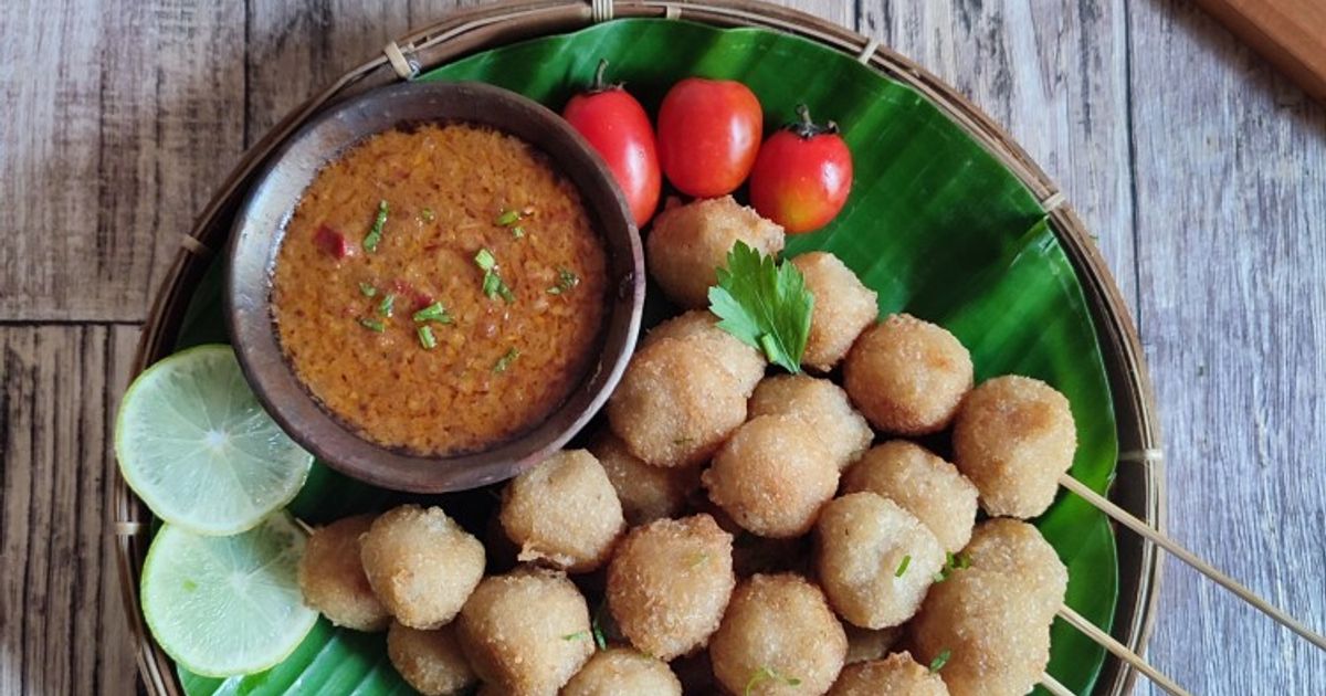 Resep Sate Cilok Goreng Ikan Peda oleh AzizahPrantoro - Cookpad