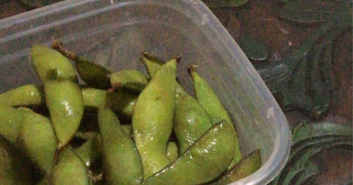 Resep Edamame rebus oleh nissajihan - Cookpad