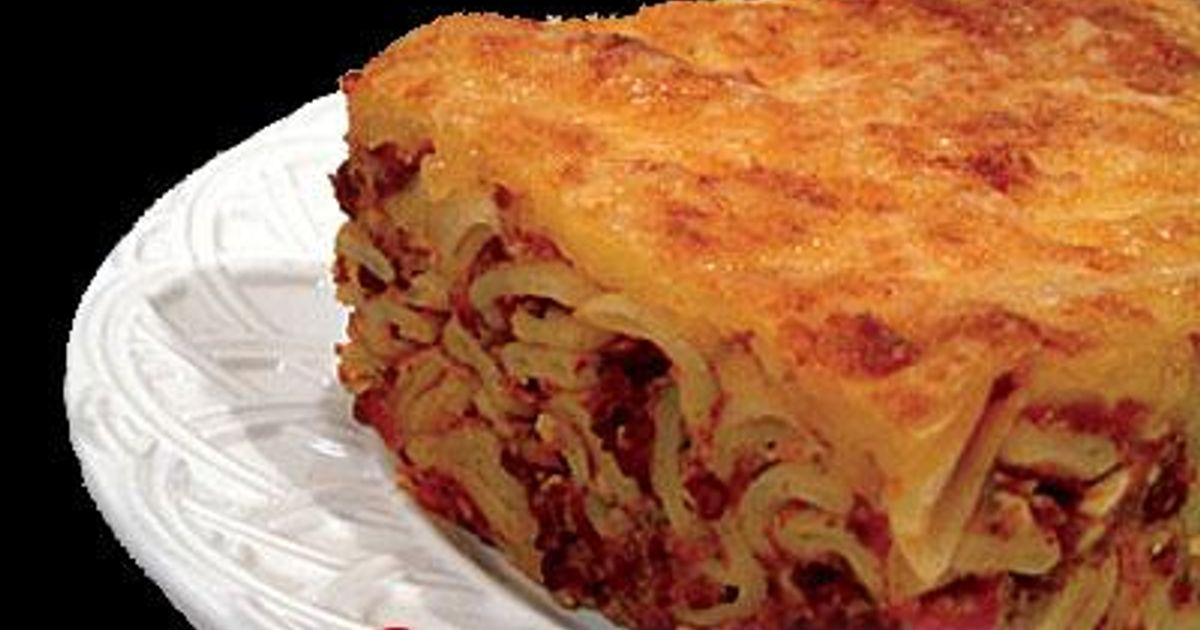 Oriental Pastitsio Recipe By Mama