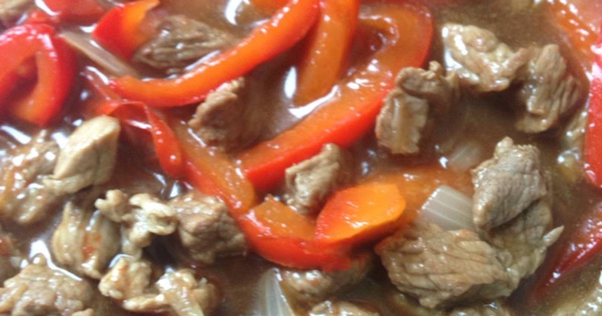 Resep Daging paprika saus tiram oleh Sylvia Octaviani - Cookpad