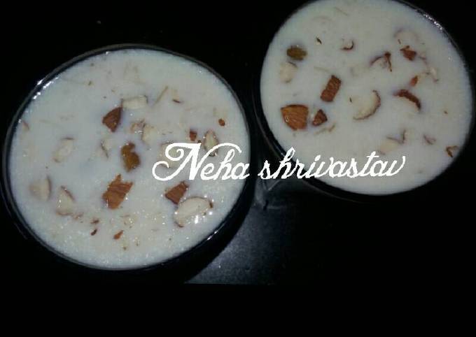 Badam shake Recipe by Neha Shrivastava - Cookpad