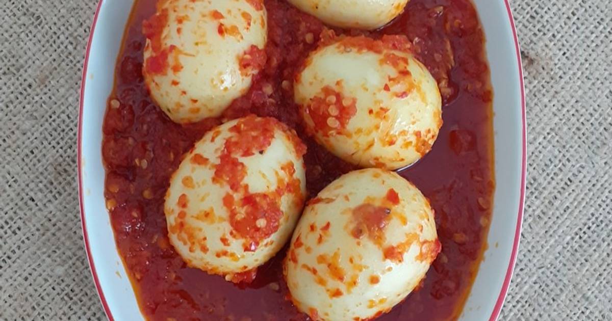 Resep Telur Balado oleh Lonny Indrawati - Cookpad