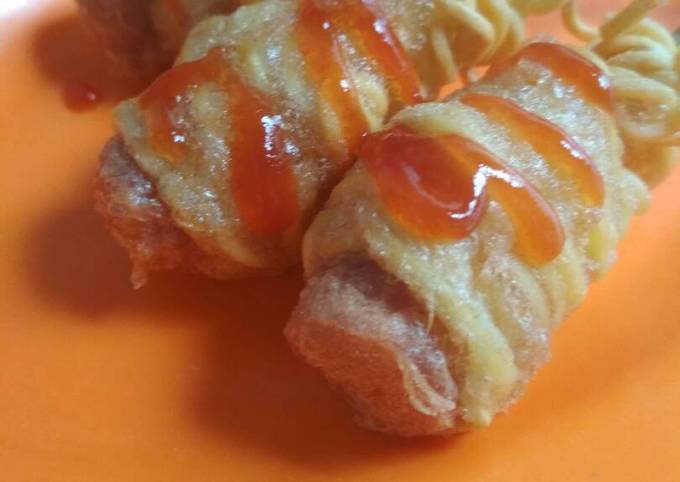 Resep Sate sosis mie oleh Henny Puji - Cookpad