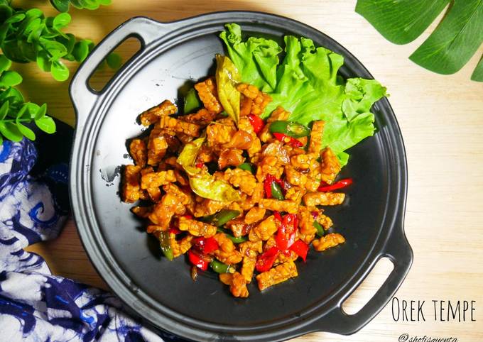 Resep Orek Tempe oleh shofisquenta - Cookpad