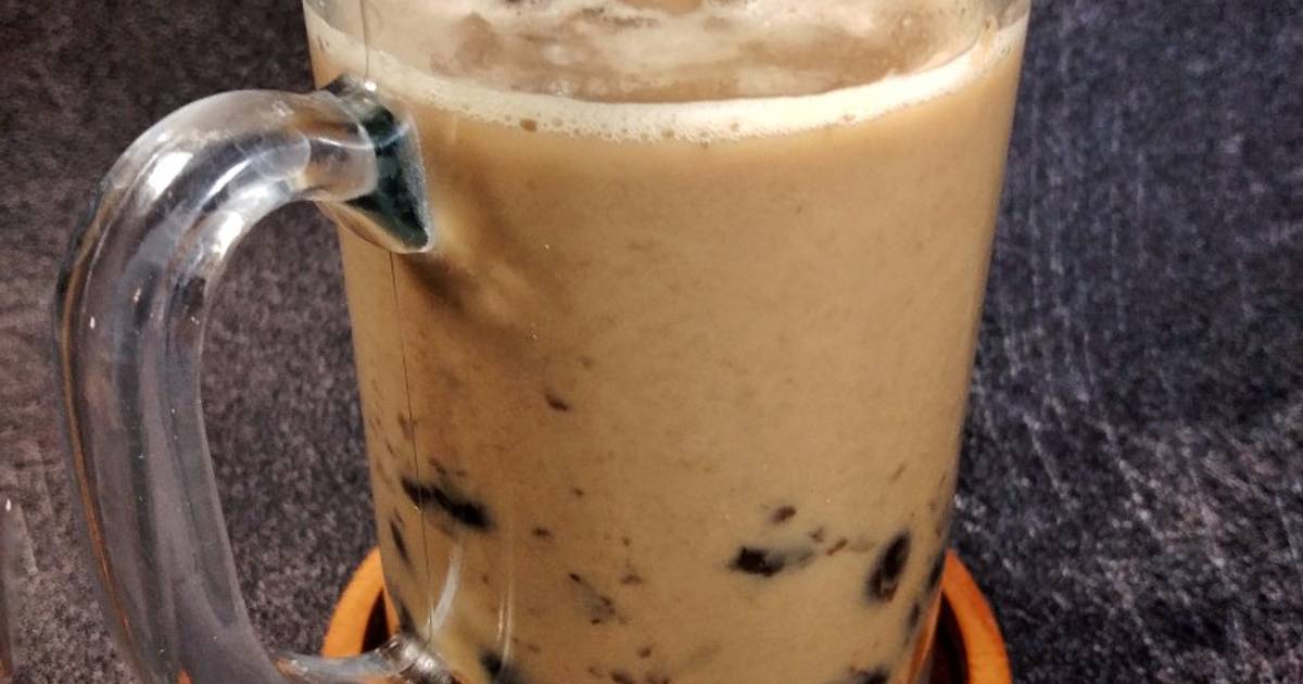 Resep Es Capucino Boba oleh aniesaryono - Cookpad
