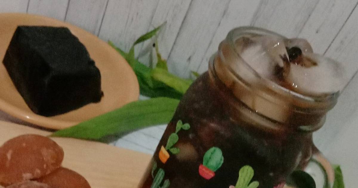 Resep Es Cincau Gula Merah oleh Iffah Foodies - Cookpad