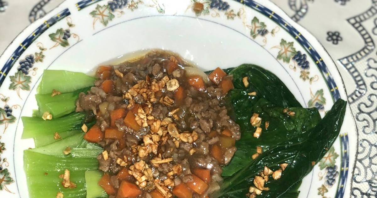 6.840 resep sawi daging cincang enak dan mudah - Cookpad