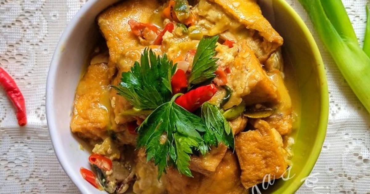 Resep Tahu tempe kuah santan oleh marga silvie - Cookpad