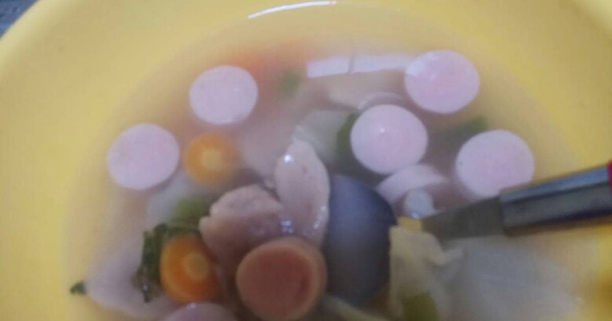 82 resep sayur sop bakso bumbu racik enak dan mudah - Cookpad