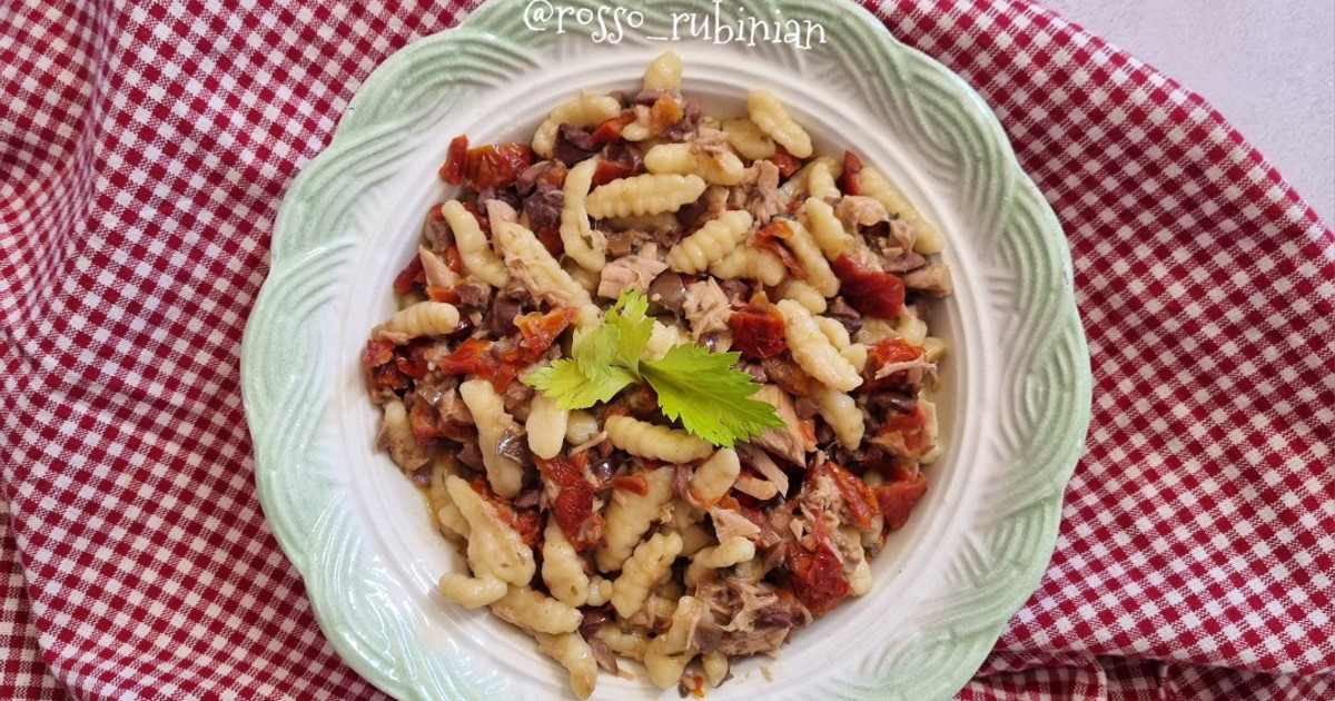 Ricetta Cavatelli Fatti In Casa Con Tonno & Co di rosso rubinian - Cookpad