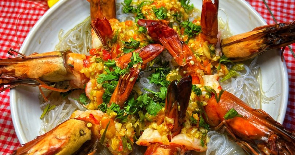 Resep Udang Tekuk Kukus Ala Thai oleh Citra - Cookpad