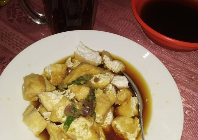 Resep Tahu gunting Sederhana oleh Fristria Dinia - Cookpad