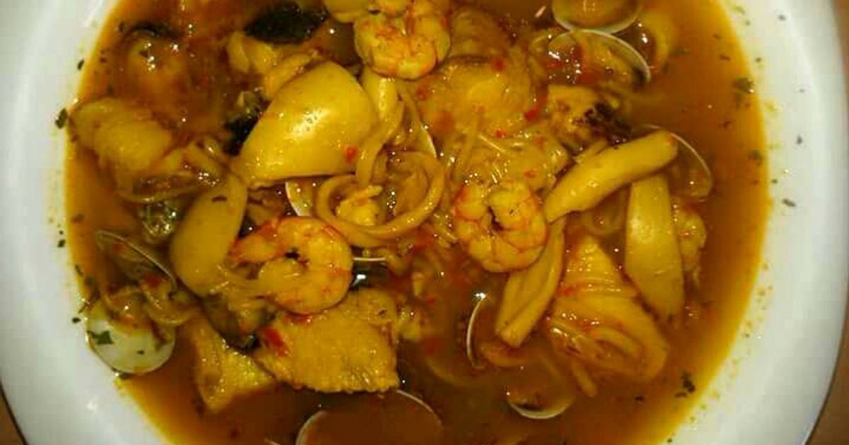 Sopa de mar Receta de Felipe Sanz- Cookpad