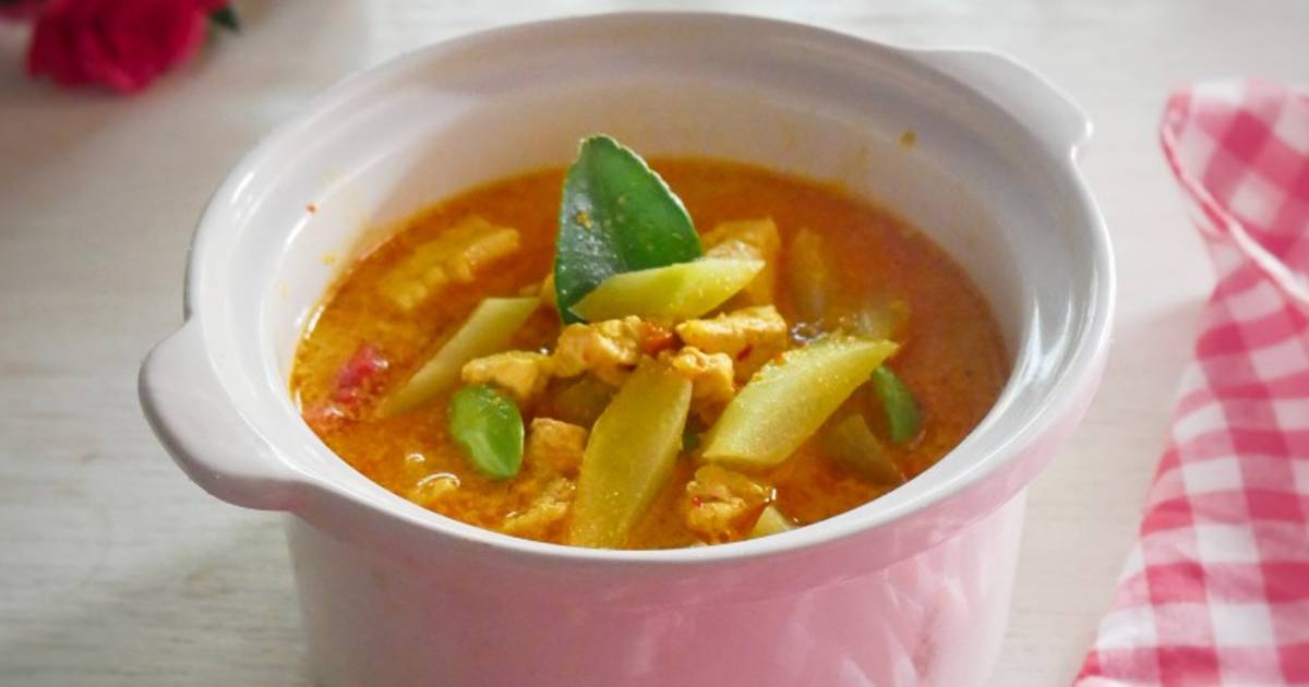 Resep Lodeh labu siam praktis oleh shofisquenta - Cookpad