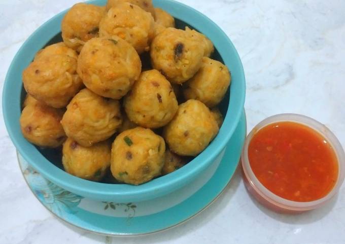 Resep Bola-bola Mie Tahu oleh Drizma Channel - Cookpad