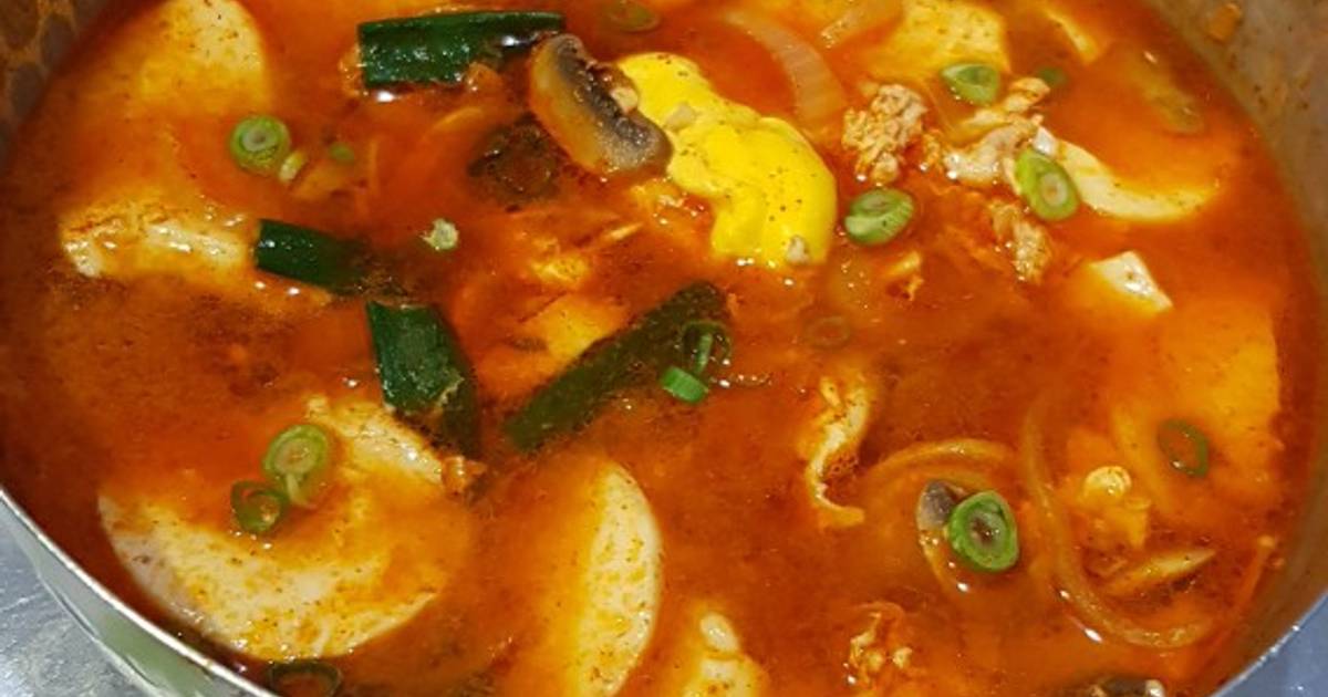 Resep Sup Tofu Korea oleh utamifiqih - Cookpad