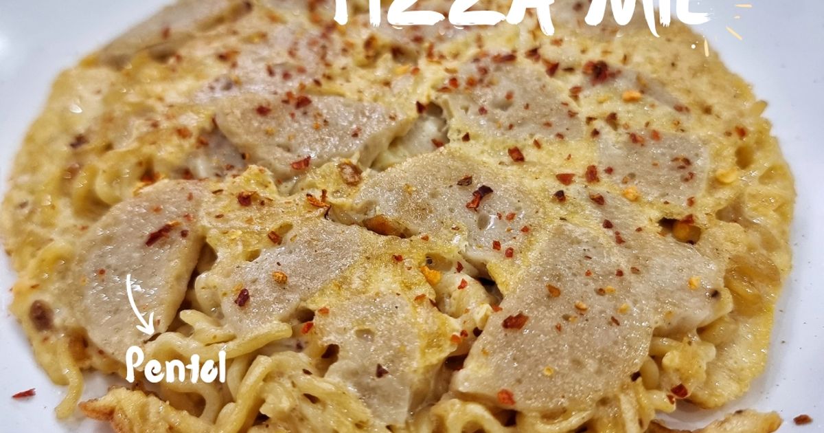 Resep Pizza Mie Goreng Dengan Pentol oleh Riani Nakamil - Cookpad