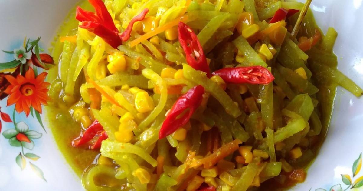 Resep Tumis labu bumbu kuning oleh Rini Fatimah - Cookpad
