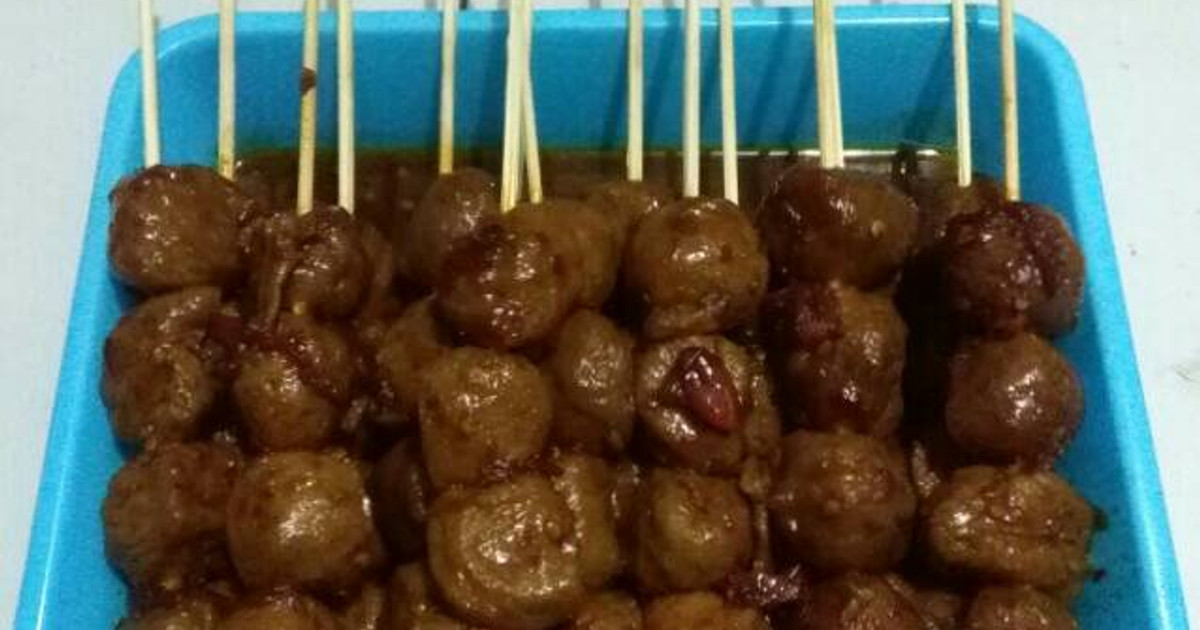 Resep Bakso Sambal Tusuk Angkringan oleh yulisa - Cookpad