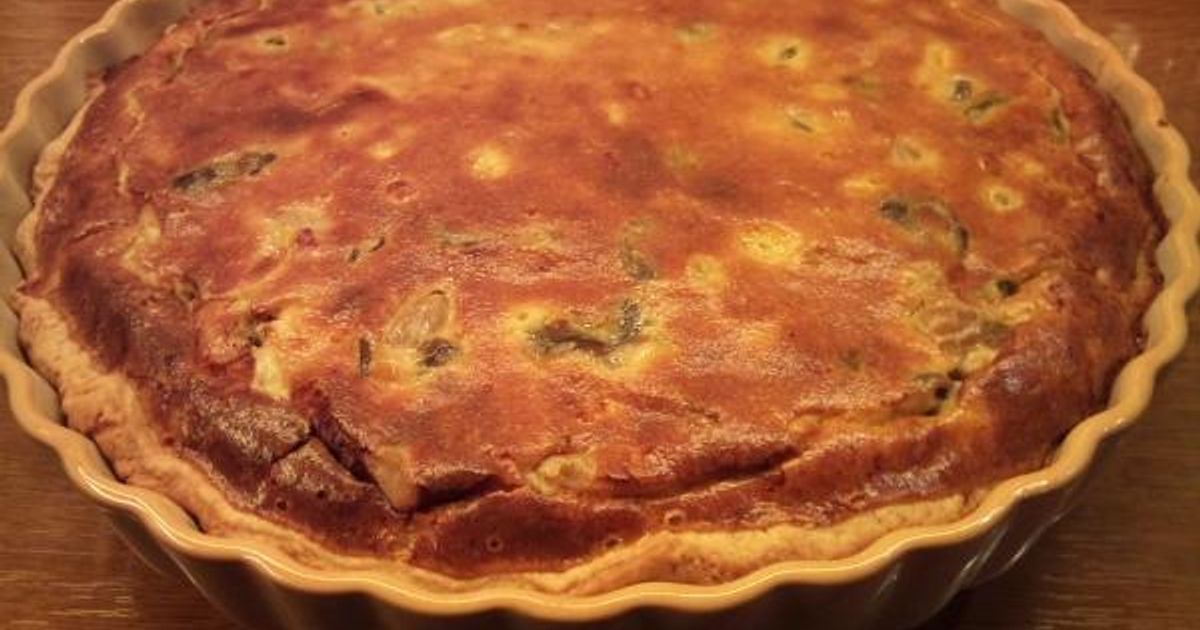 Τάρτα με ροκφόρ, πιπεριές και μανιτάρια Συνταγή από τον/την karavour ...