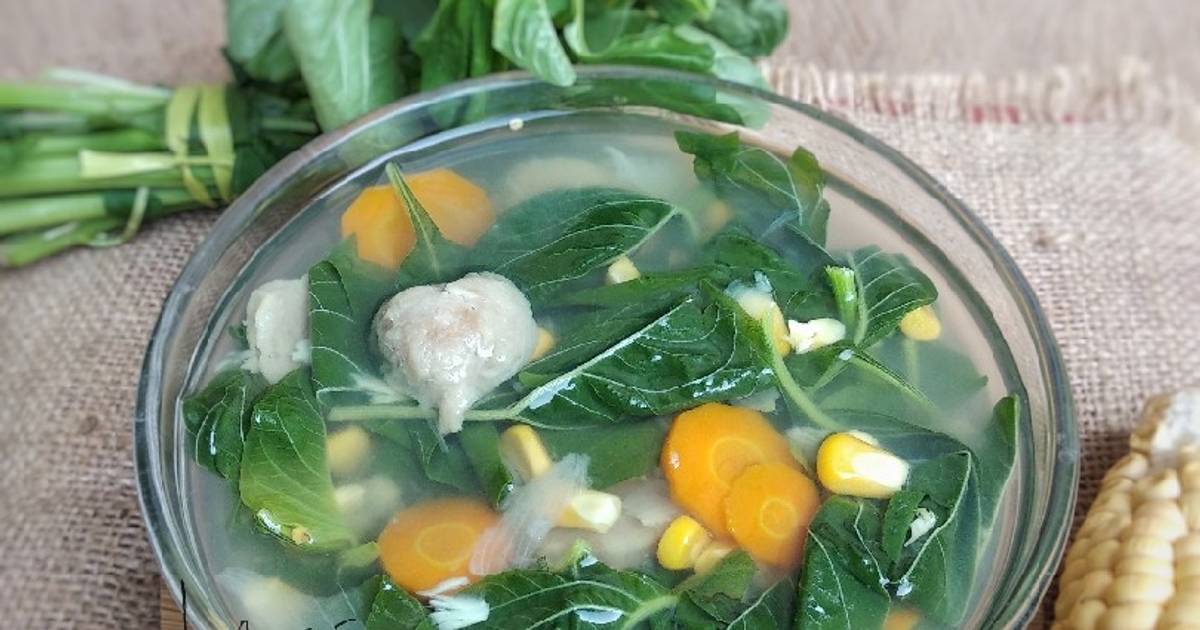 Resep Sayur Bening Bayam oleh Tomi Kalaza - Cookpad