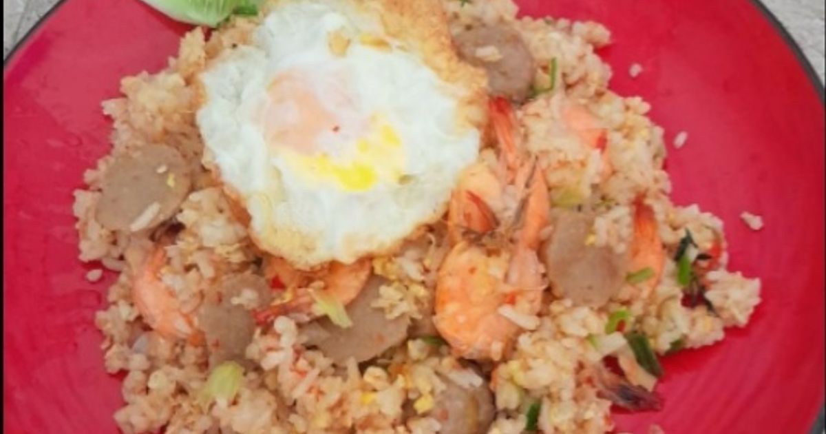 Resep Nasgor Seafood oleh Reno Ys - Cookpad