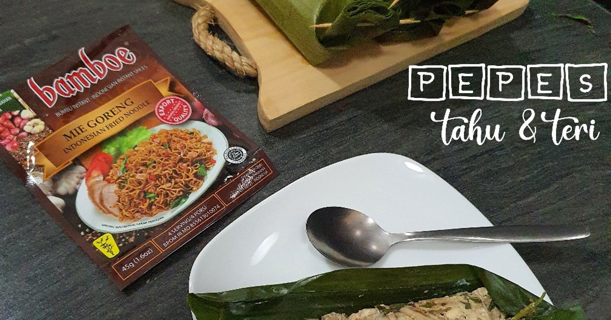 Resep Pepes Tahu Teri (Bumbu Bamboe Mie Goreng) oleh Susi Gunawan - Cookpad