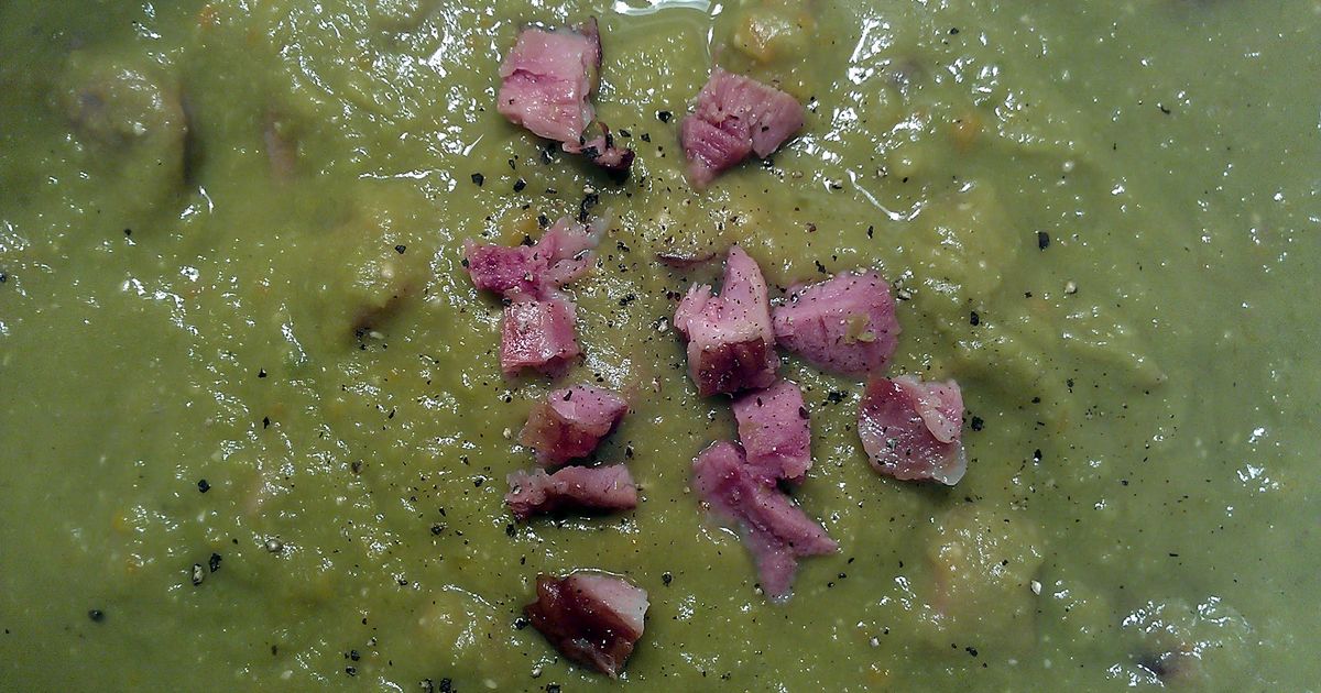 'On The Mark' Split Pea Soup Recipe by debnjase