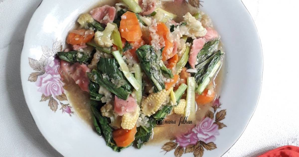 Resep capcay kuah lezat & bergizi: Masakan rumahan mudah
