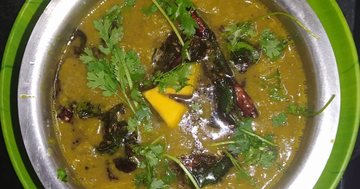 செட்டிநாடு மஞ்சள் பூசணிக்காய் சாம்பார் (Chettinad Manjal poosani kaai ...