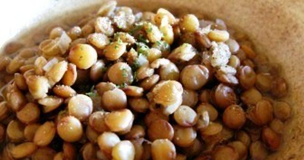 Braised Lentils Recipe By Cookpad.Japan