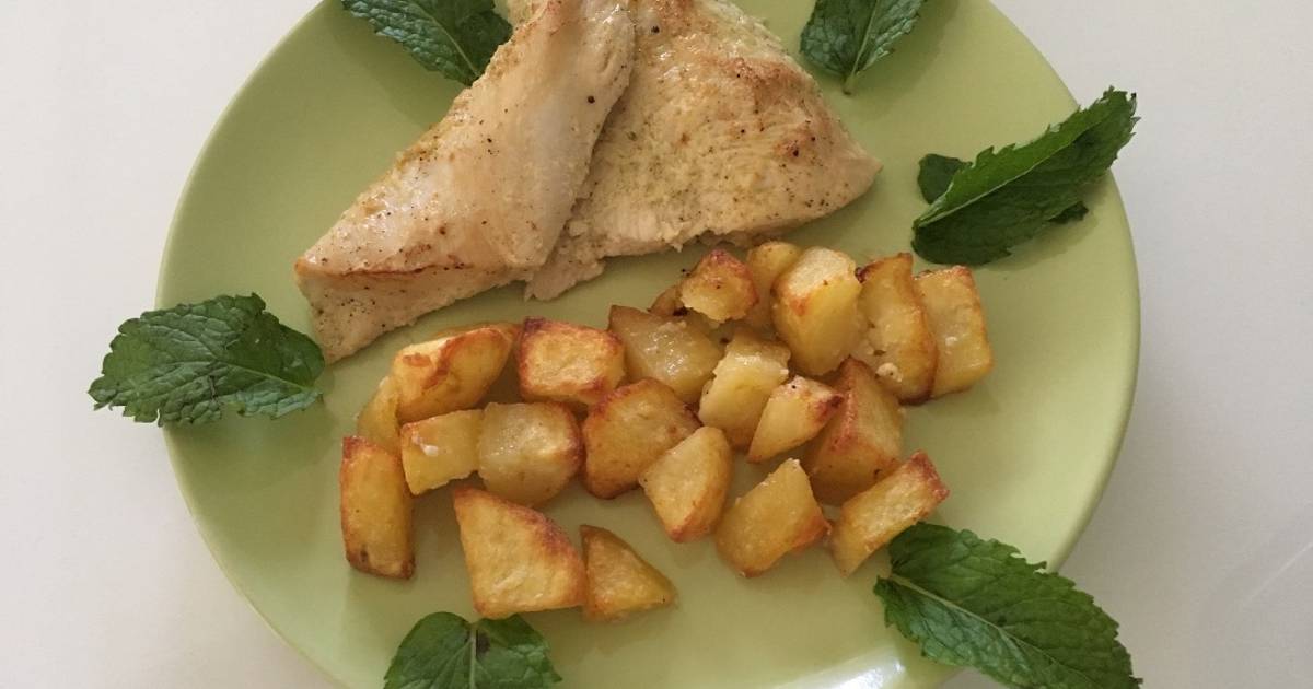 طريقة عمل دجاج مع البطاطا بالفرن على اصولها بطريقة سهلة وسريعة من Sahar ...