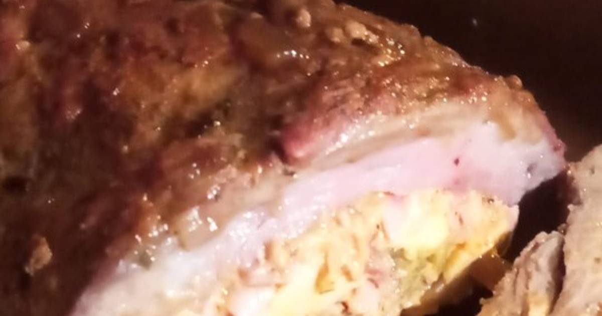 Carne al horno rellena - 98 recetas caseras- Cookpad