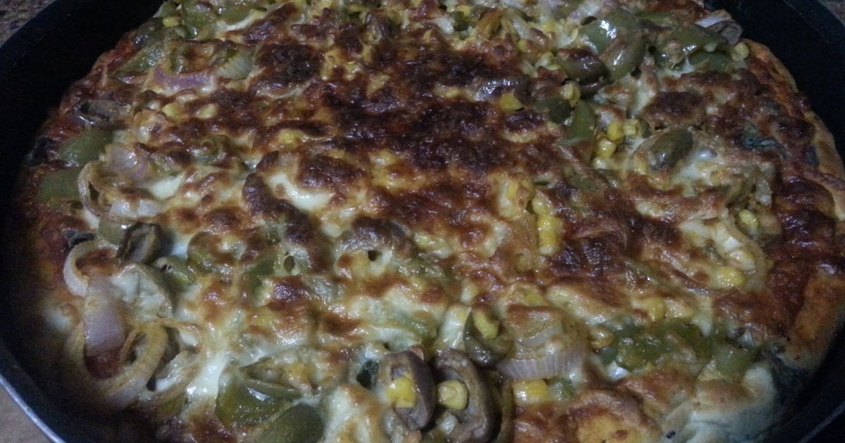 Super Healthy Vegetable Pizza Recipe by s88