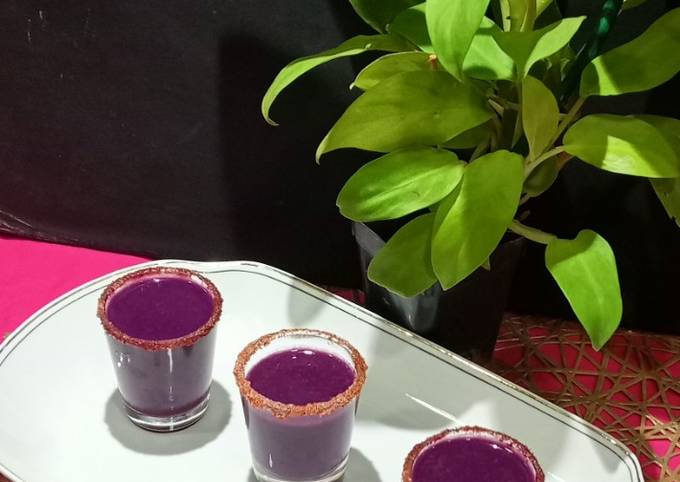 Jamun Shots Recipe by Rita Talukdar Adak - Cookpad