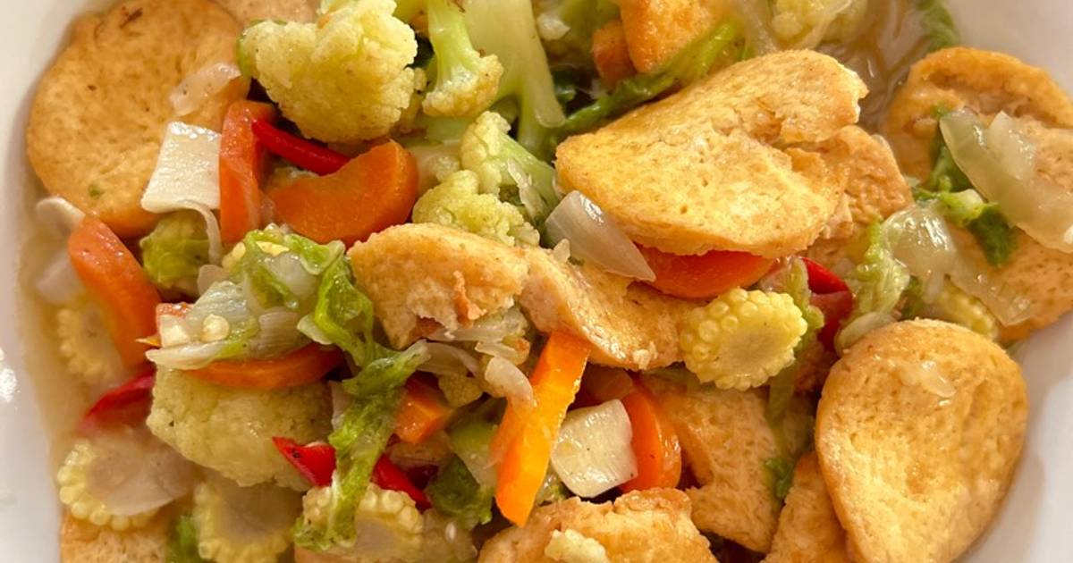 Resep Sapo Tahu Capcay oleh Nur Fatimah - Cookpad