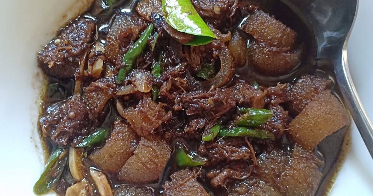 Resep Daging kikil lada hitam oleh Endis GArtika - Cookpad