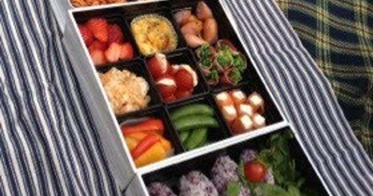 Dean&Deluca 3 Tier Bento Box For Flower Viewing Recipe by cookpad.japan
