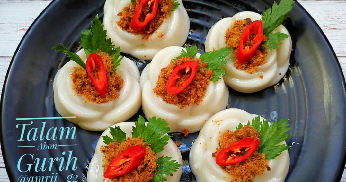 Resep Talam Abon Gurih oleh Kaka beryl @amrii_g2 - Cookpad
