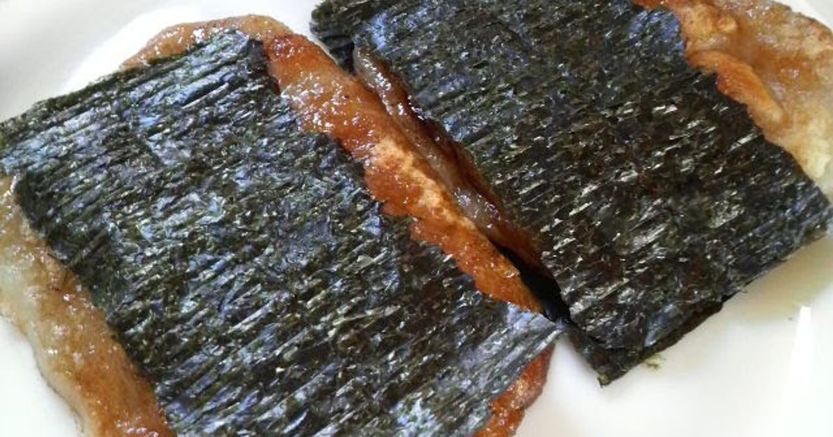 Sweet And Savory Isobe Mochi With A Twist Recipe By Cookpad.Japan