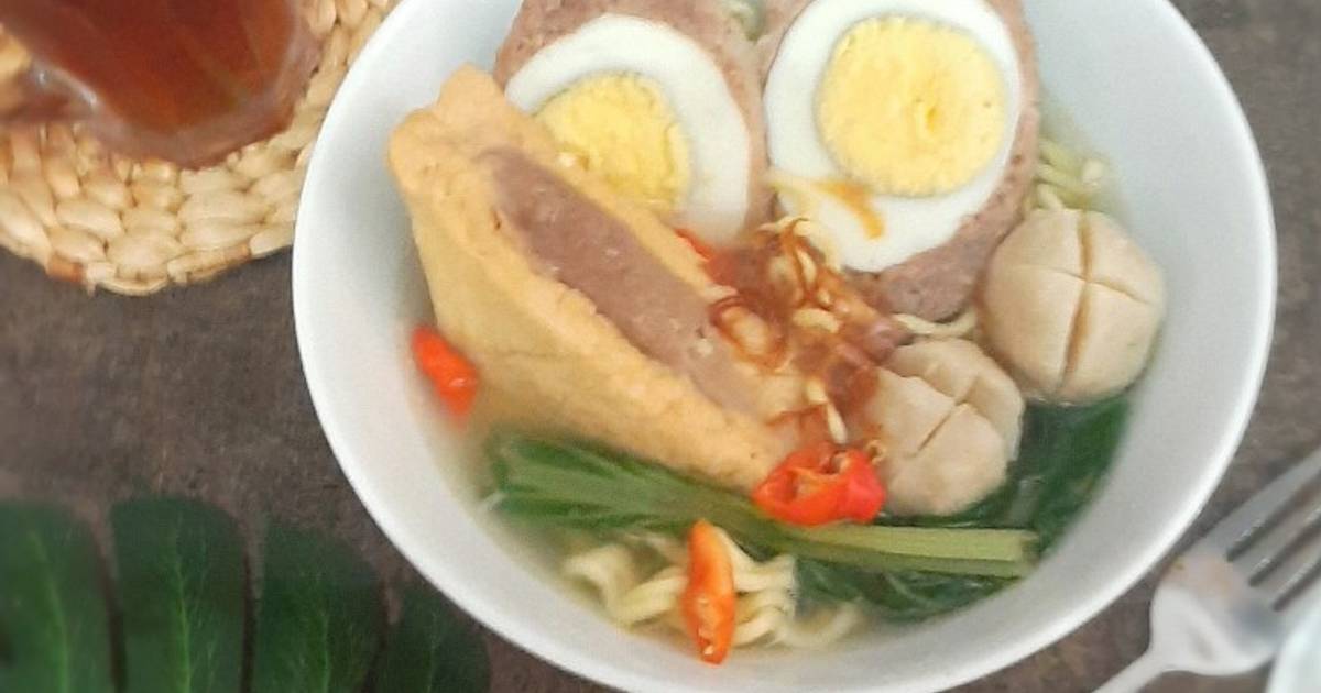 Resep Bakso telur oleh Wietari - Cookpad